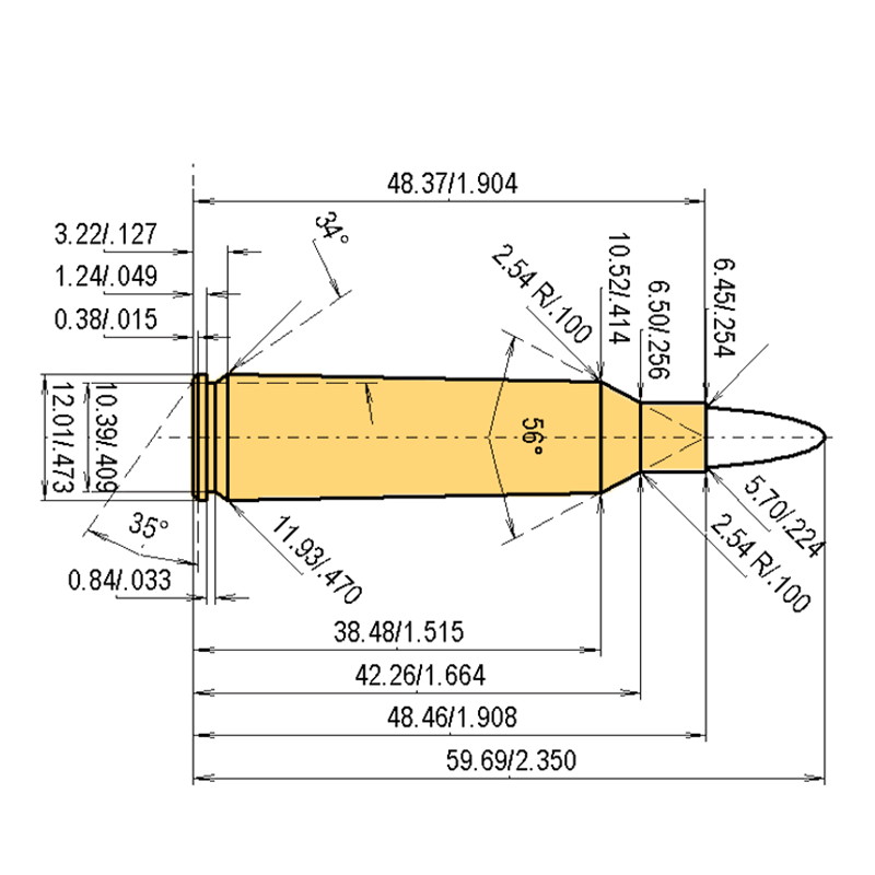 .22-250 Rem. Load Data | ApexLOAD PRO